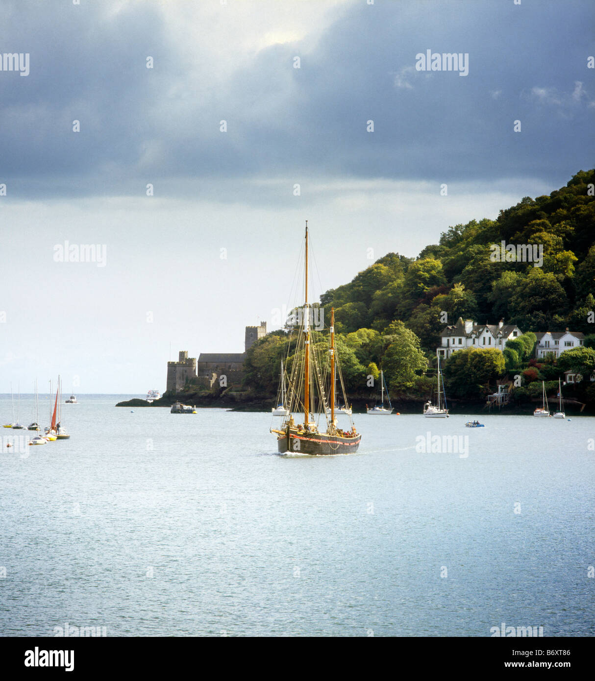 Brixham sailing trawler hi-res stock photography and images - Alamy