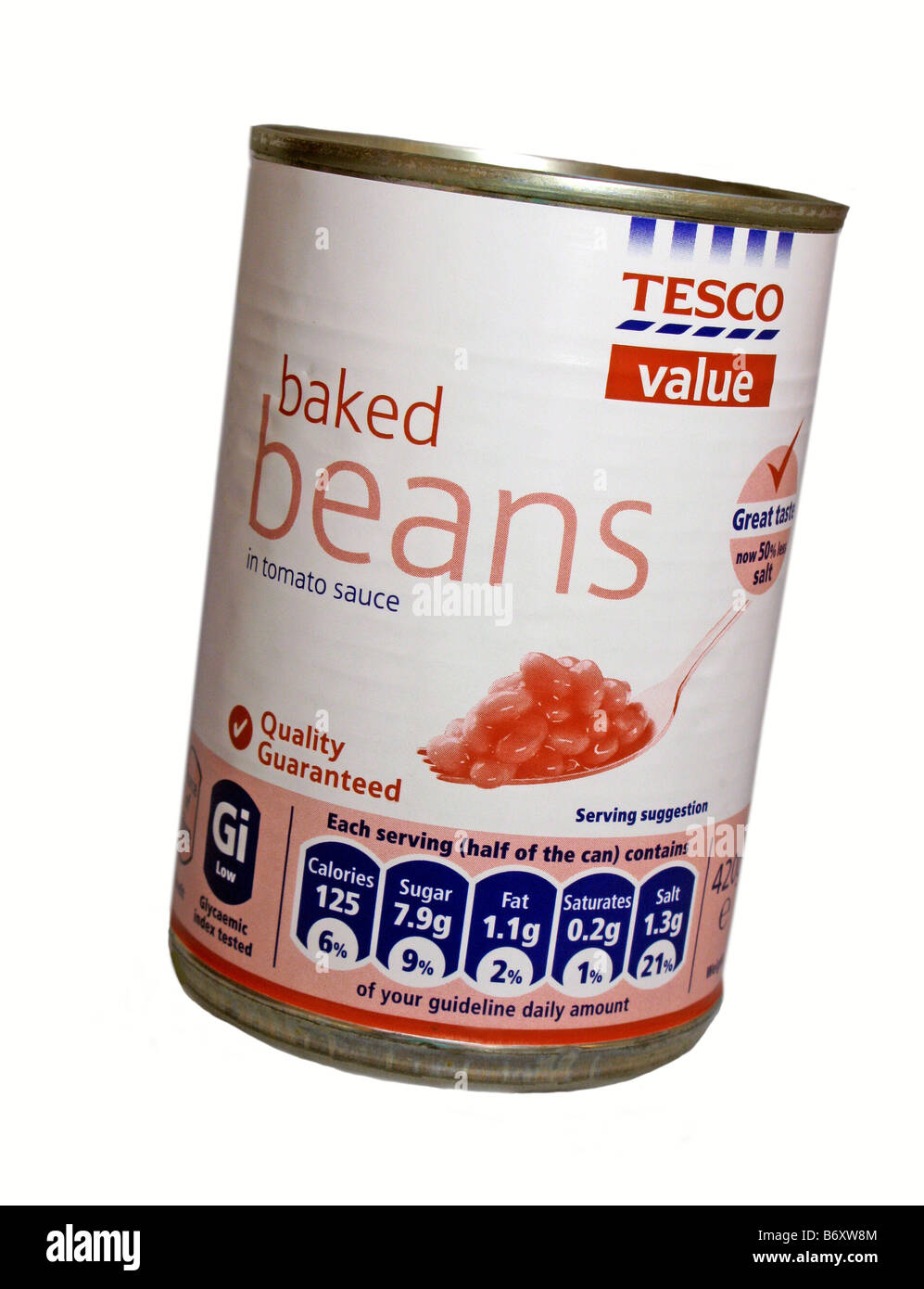 Tesco value beans Cut Out Stock Images & Pictures - Alamy