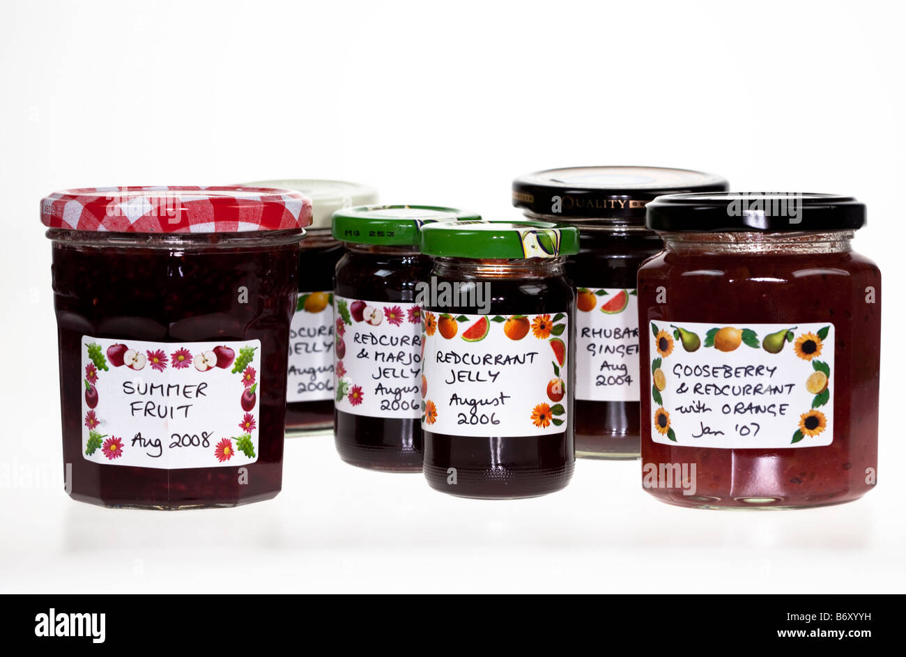 Jars of jam hi-res stock photography and images - Alamy