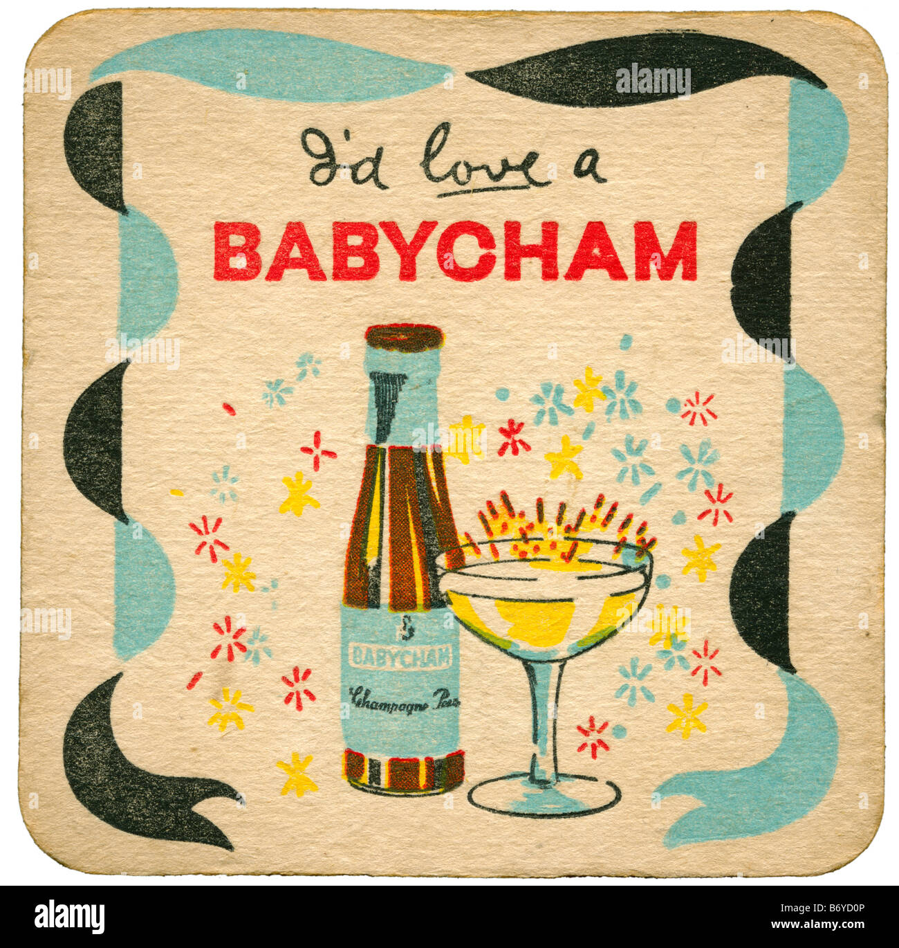 Babycham drinking hi-res stock photography and images - Alamy