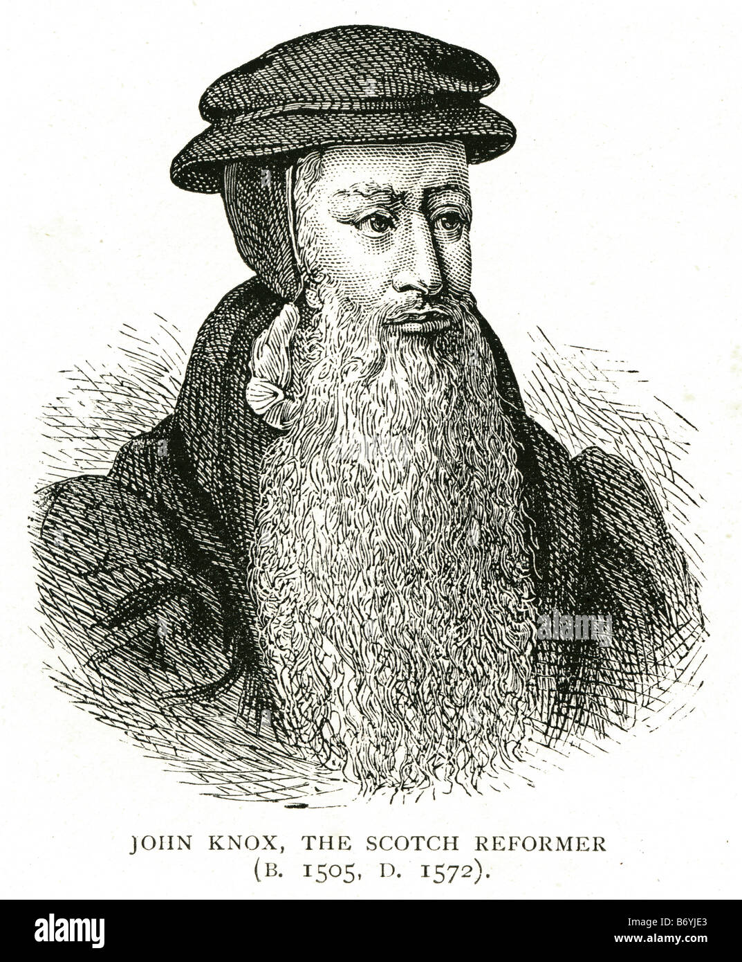 John Knox the scotch reformer 1505 1572 Scottish clergyman Protestant ...