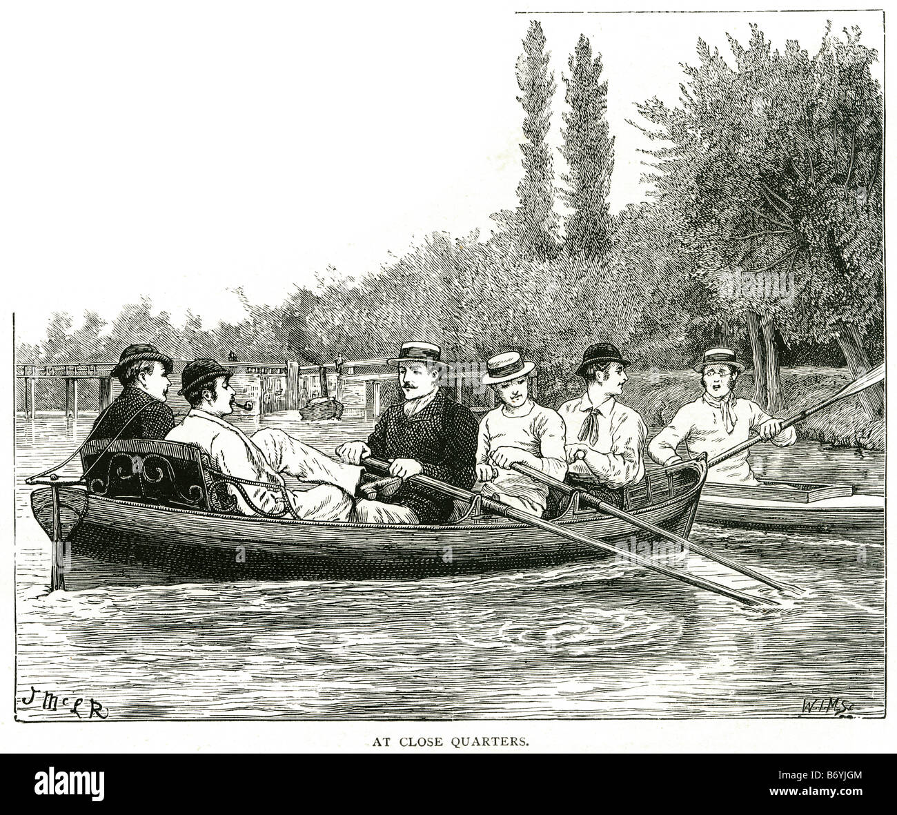 Rowing boat cut out hi-res stock photography and images - Alamy