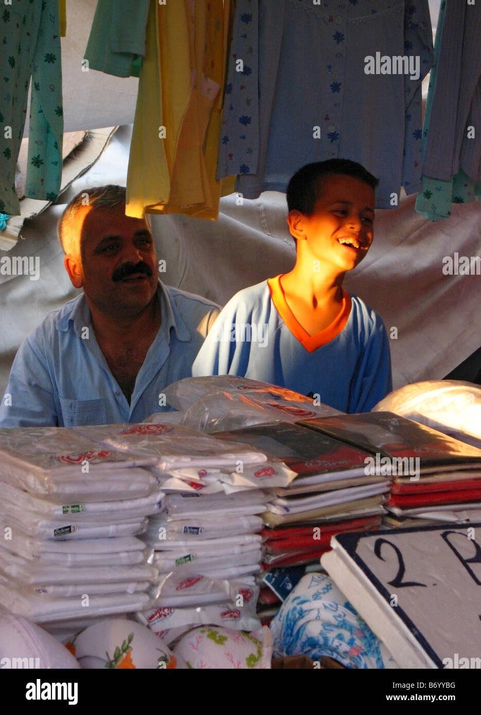 Street bazaar Alanya Turkey Stock Photo - Alamy
