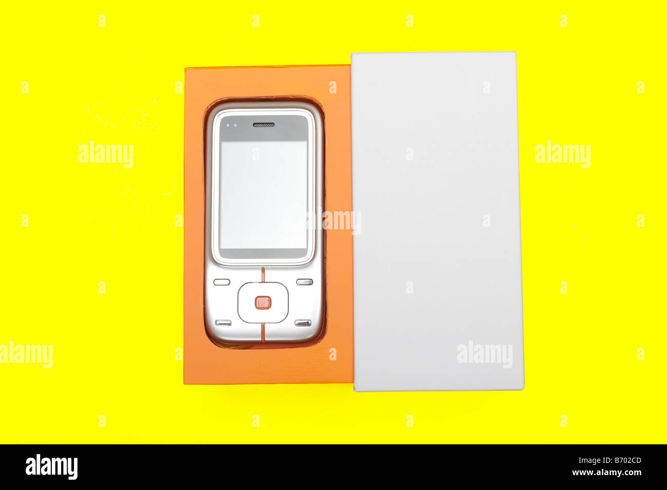 Yellow telephone box hi-res stock photography and images - Alamy