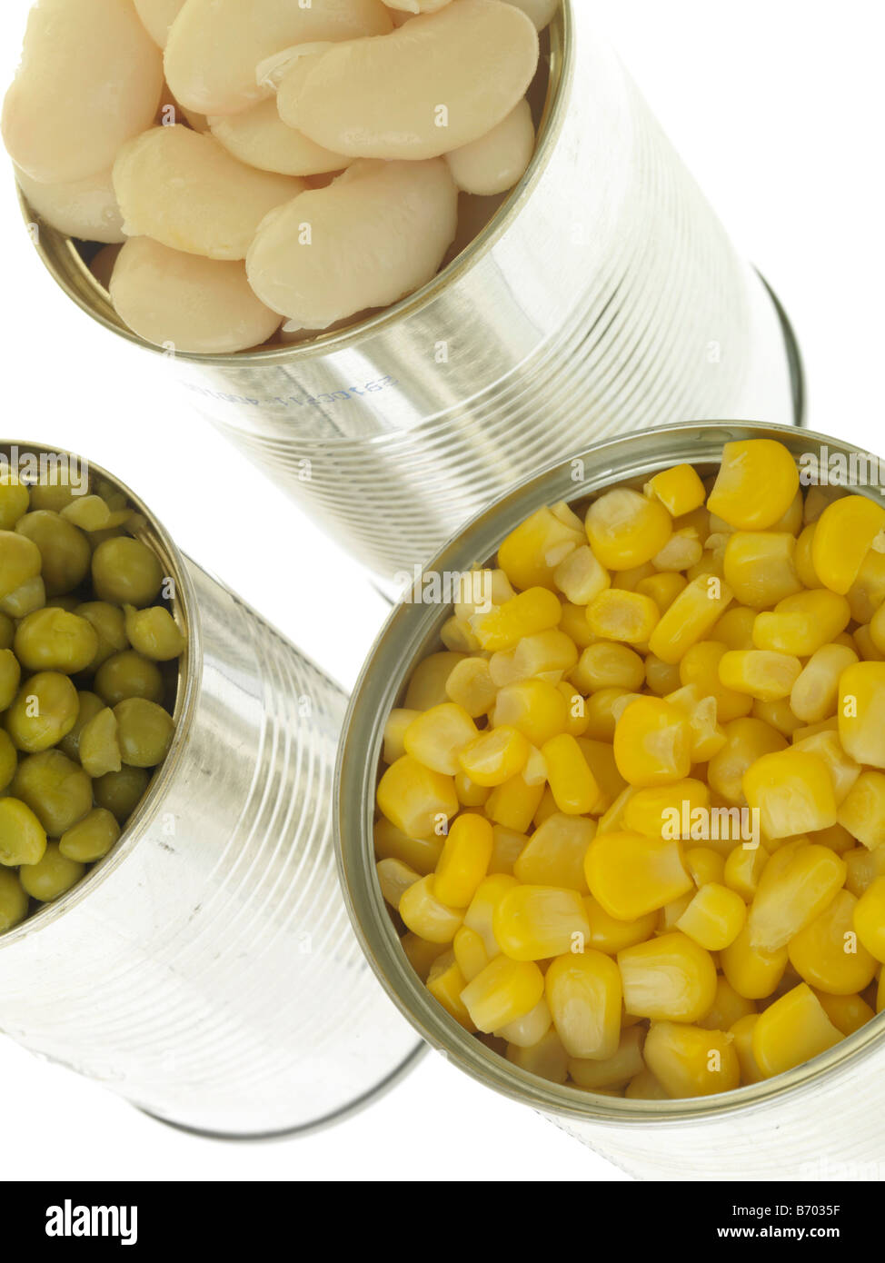 Tins of Vegetables Stock Photo - Alamy