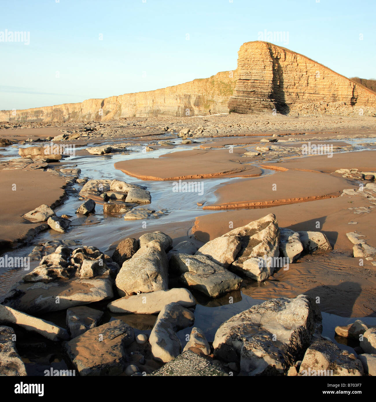 Nash Point Wales UK Stock Photo - Alamy