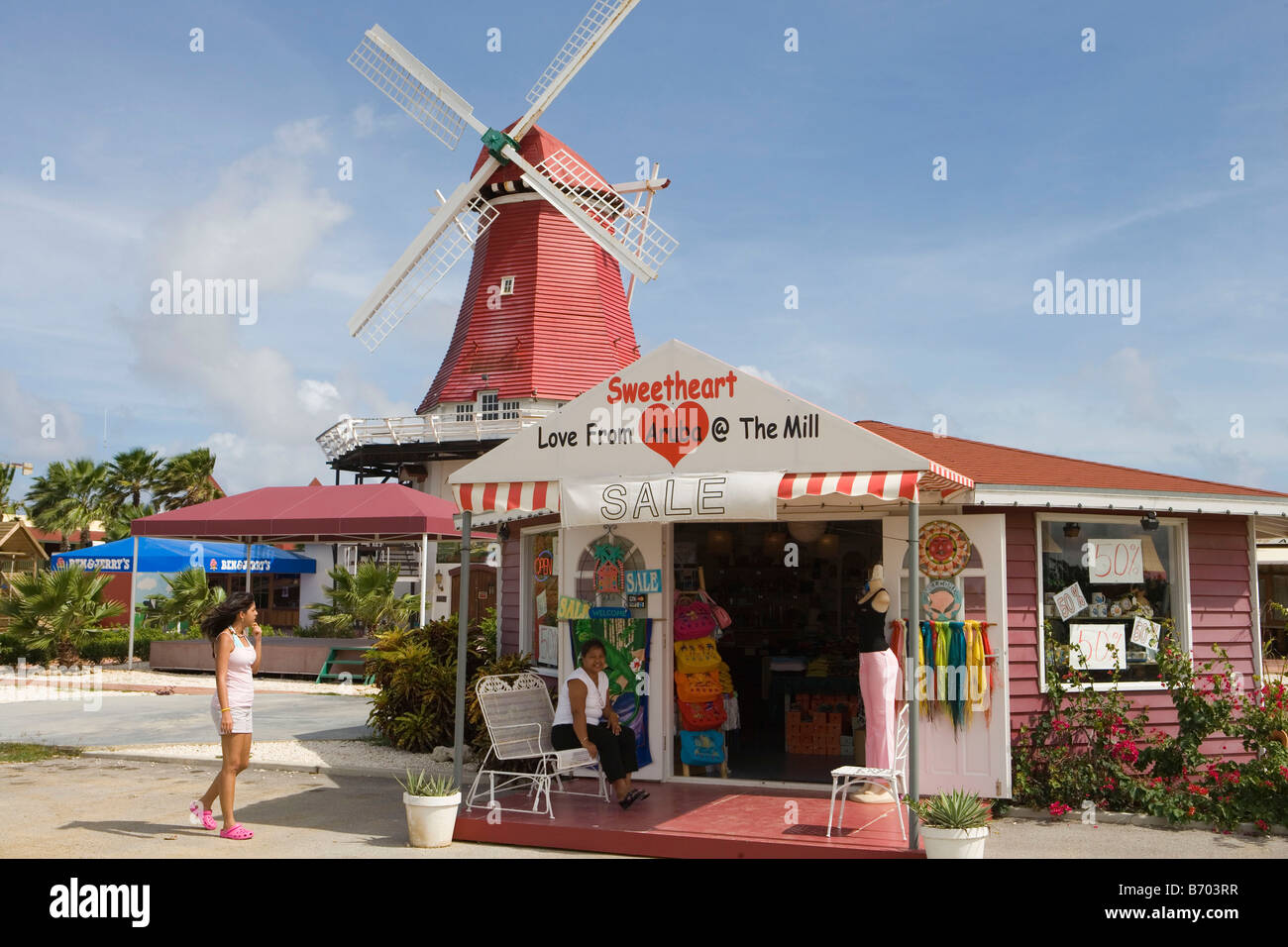 Aruba windmill hi-res stock photography and images - Alamy