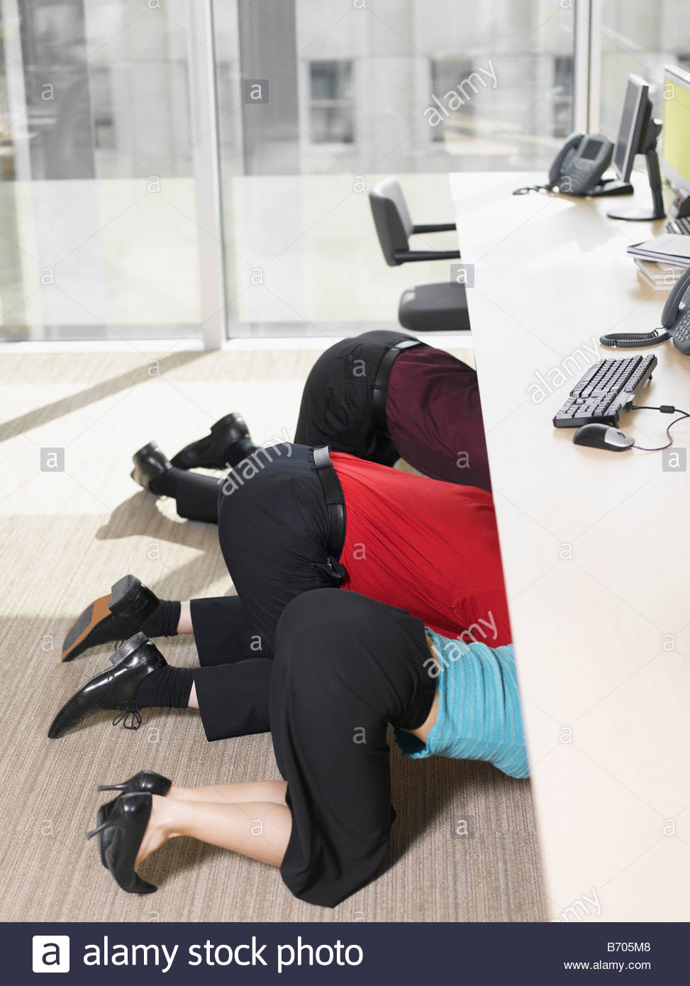 Person Hiding In Office Stock Photos & Person Hiding In Office Stock ...