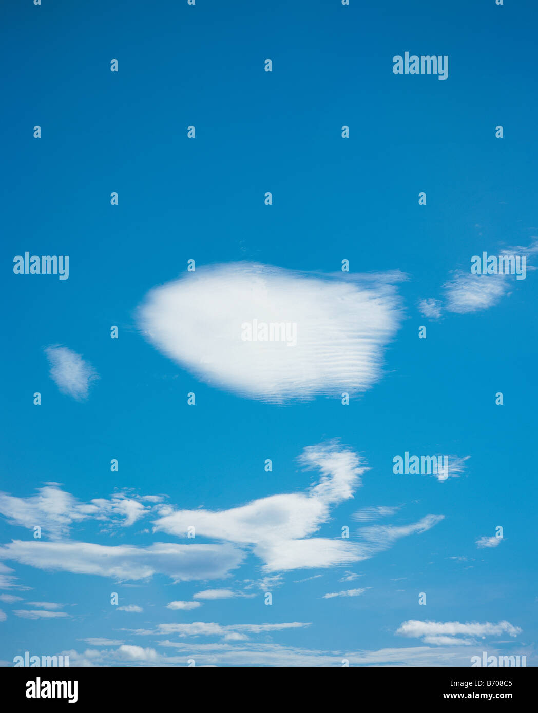 Sky with few clouds Stock Photo - Alamy