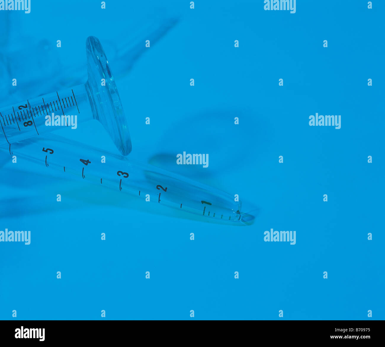 Glass test bottle and tube Stock Photo - Alamy