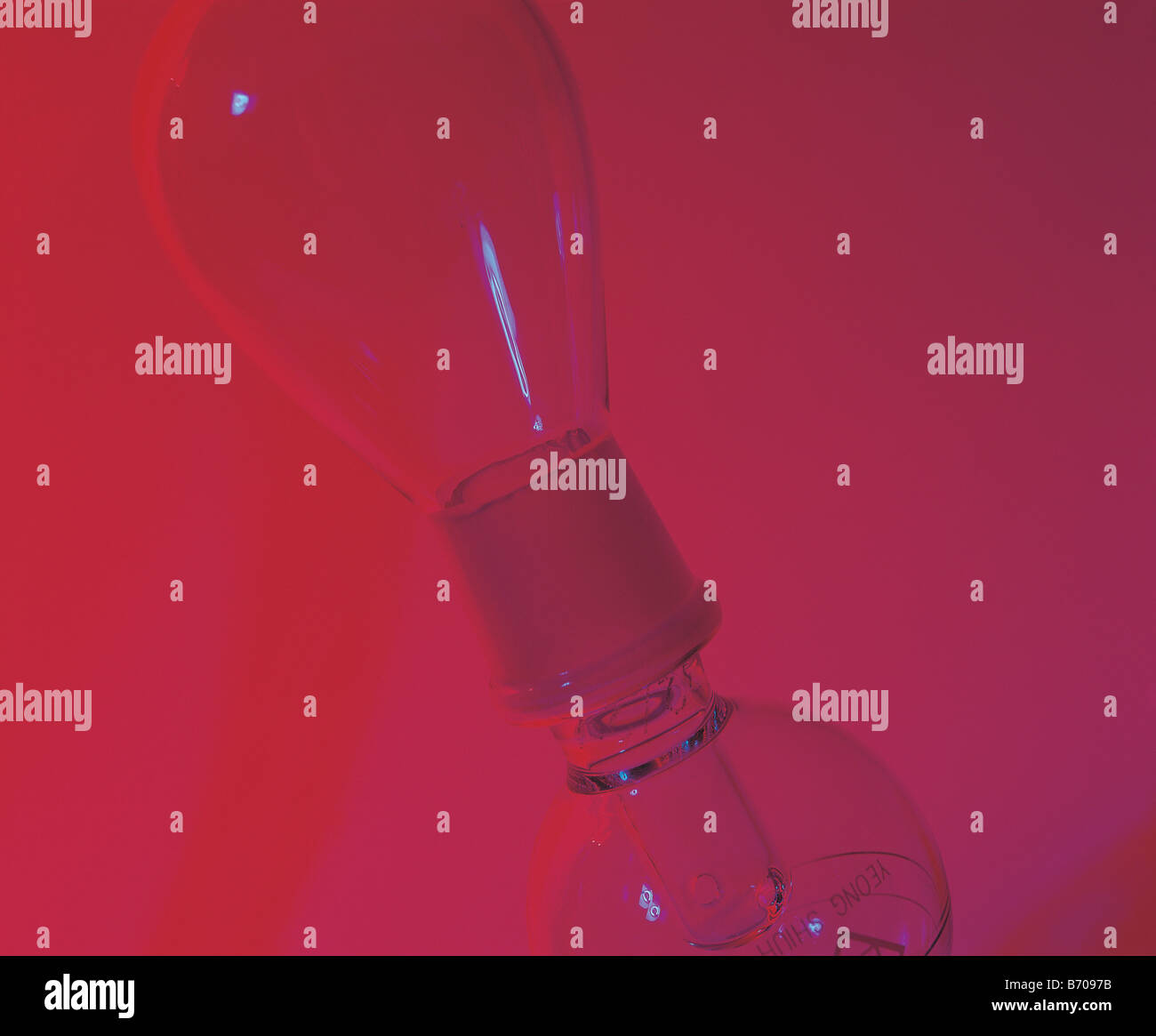 Glass test bottle and tube Stock Photo - Alamy