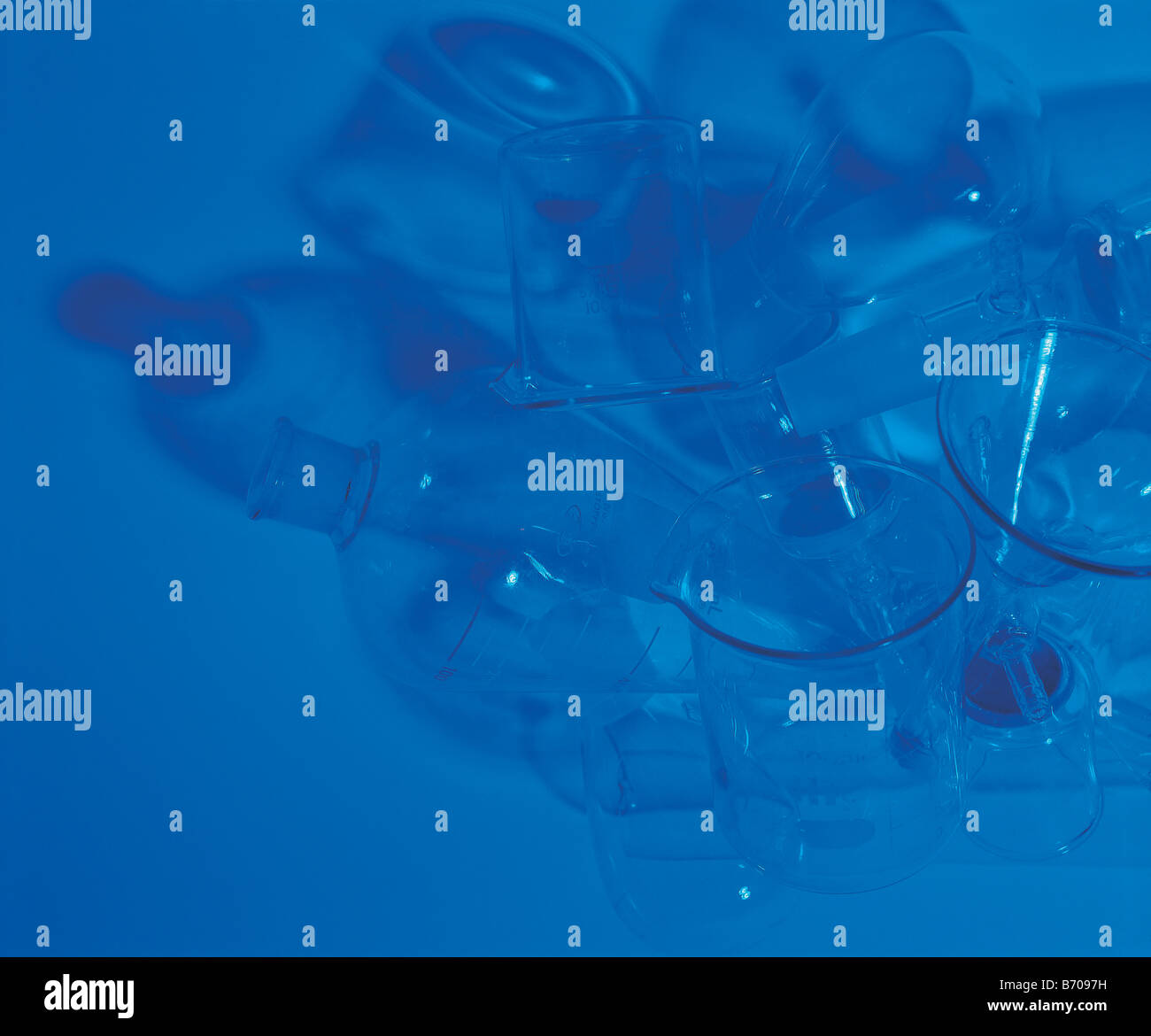 Glass test bottle and tube Stock Photo - Alamy