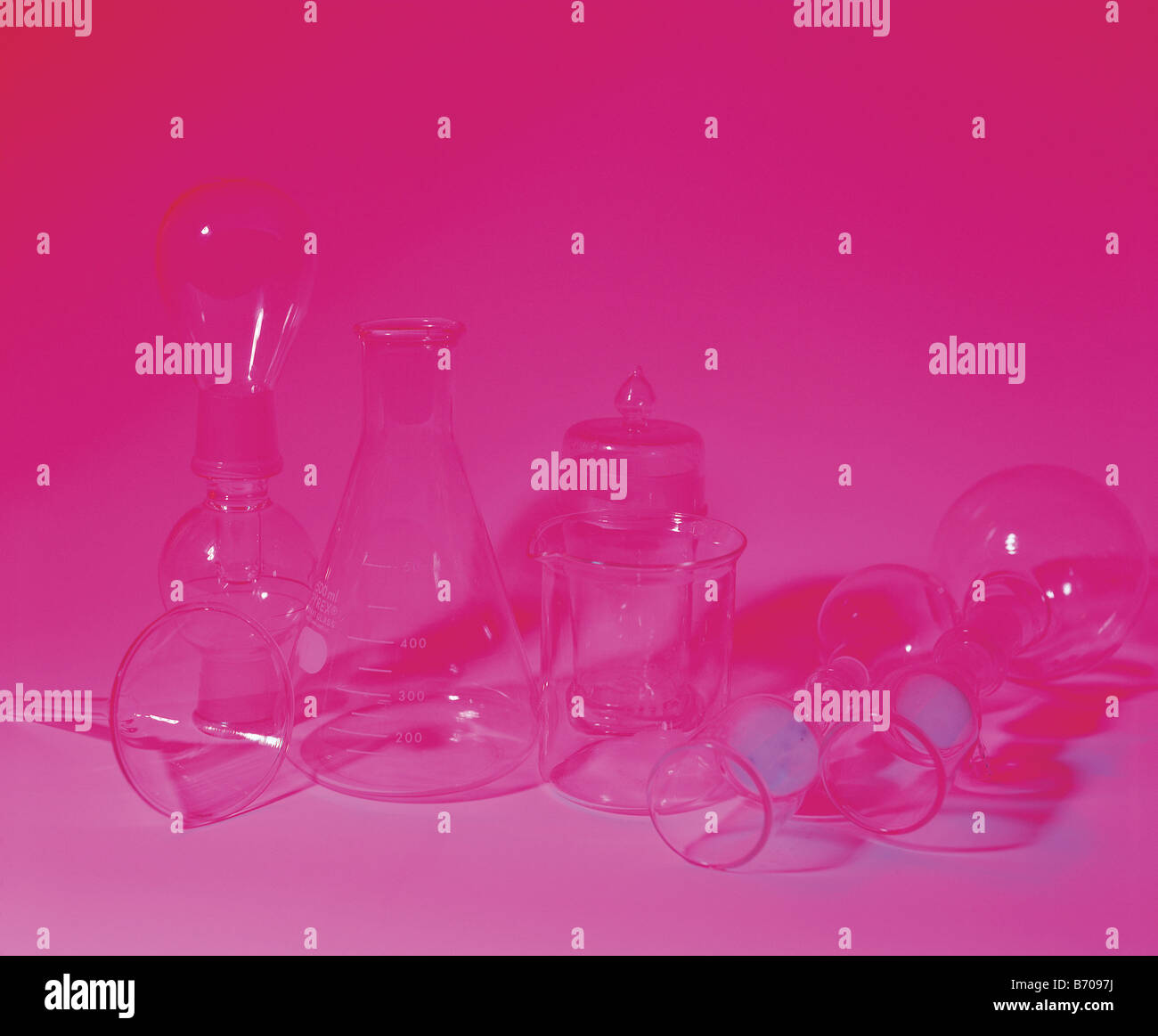 Glass test bottle and tube Stock Photo - Alamy