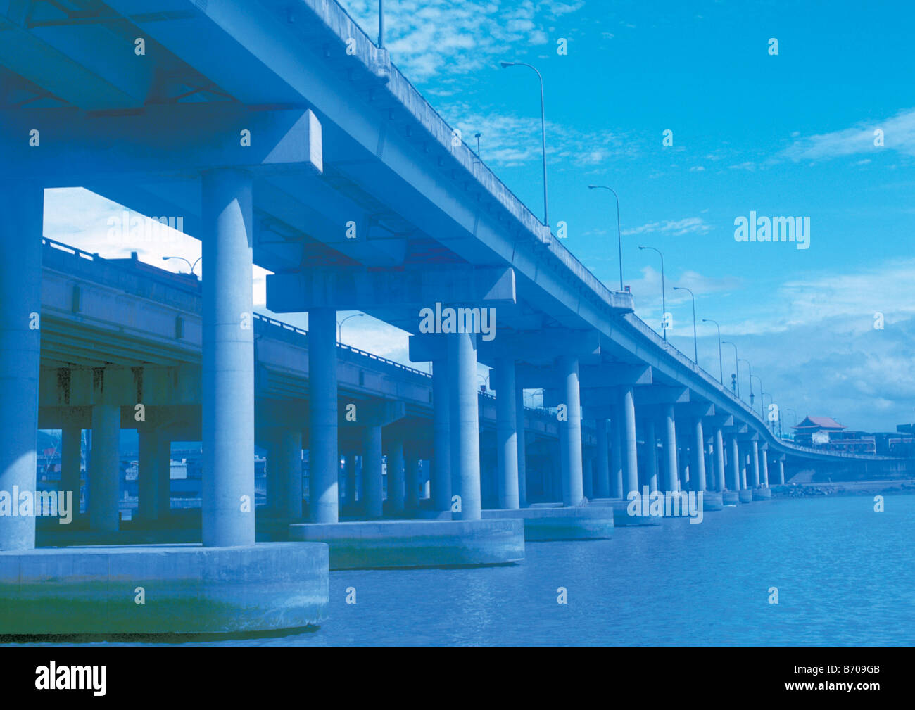 longshoot of a bridge Stock Photo - Alamy