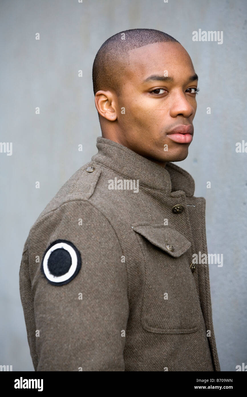 Portrait of man, African ethnicity Stock Photo - Alamy