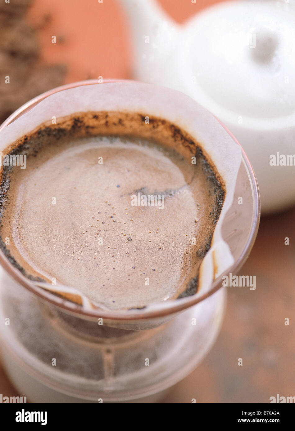 Close-up of Coffee Stock Photo - Alamy