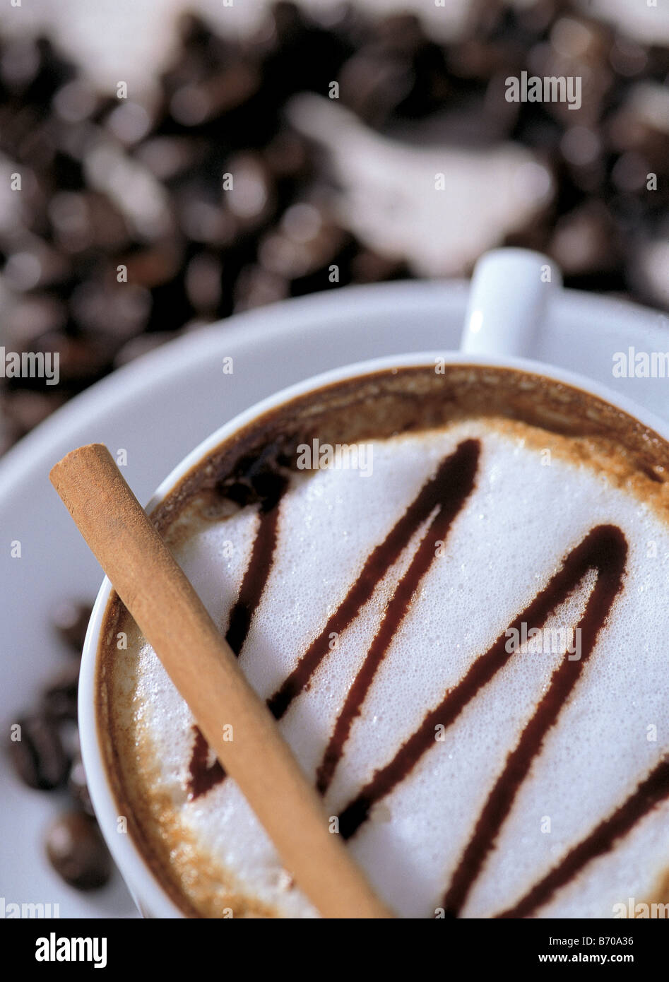 Close-up of Coffee Stock Photo - Alamy