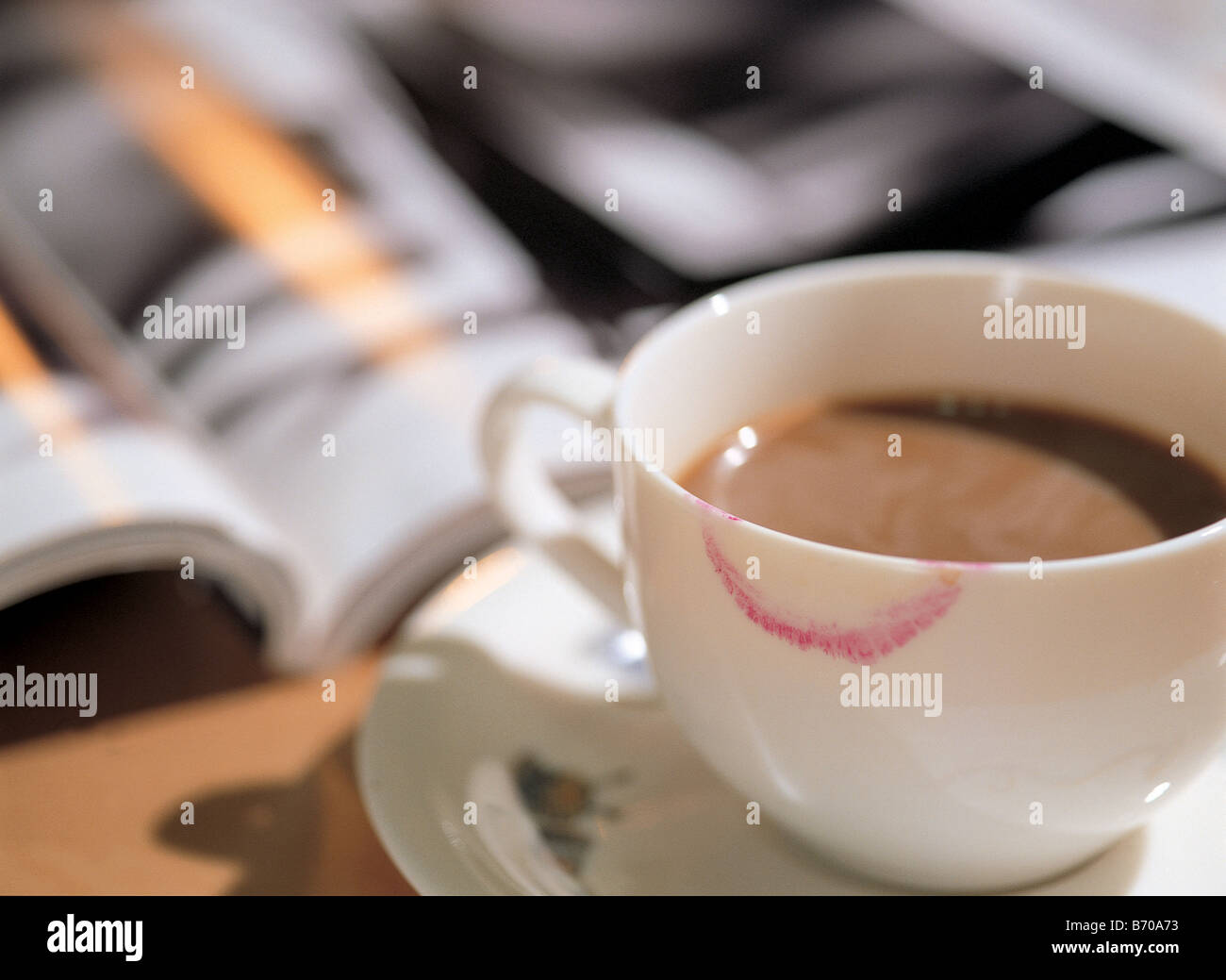 Close-up of Coffee Stock Photo - Alamy