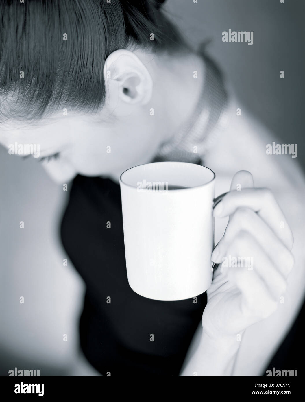 Close-up of Coffee Stock Photo - Alamy
