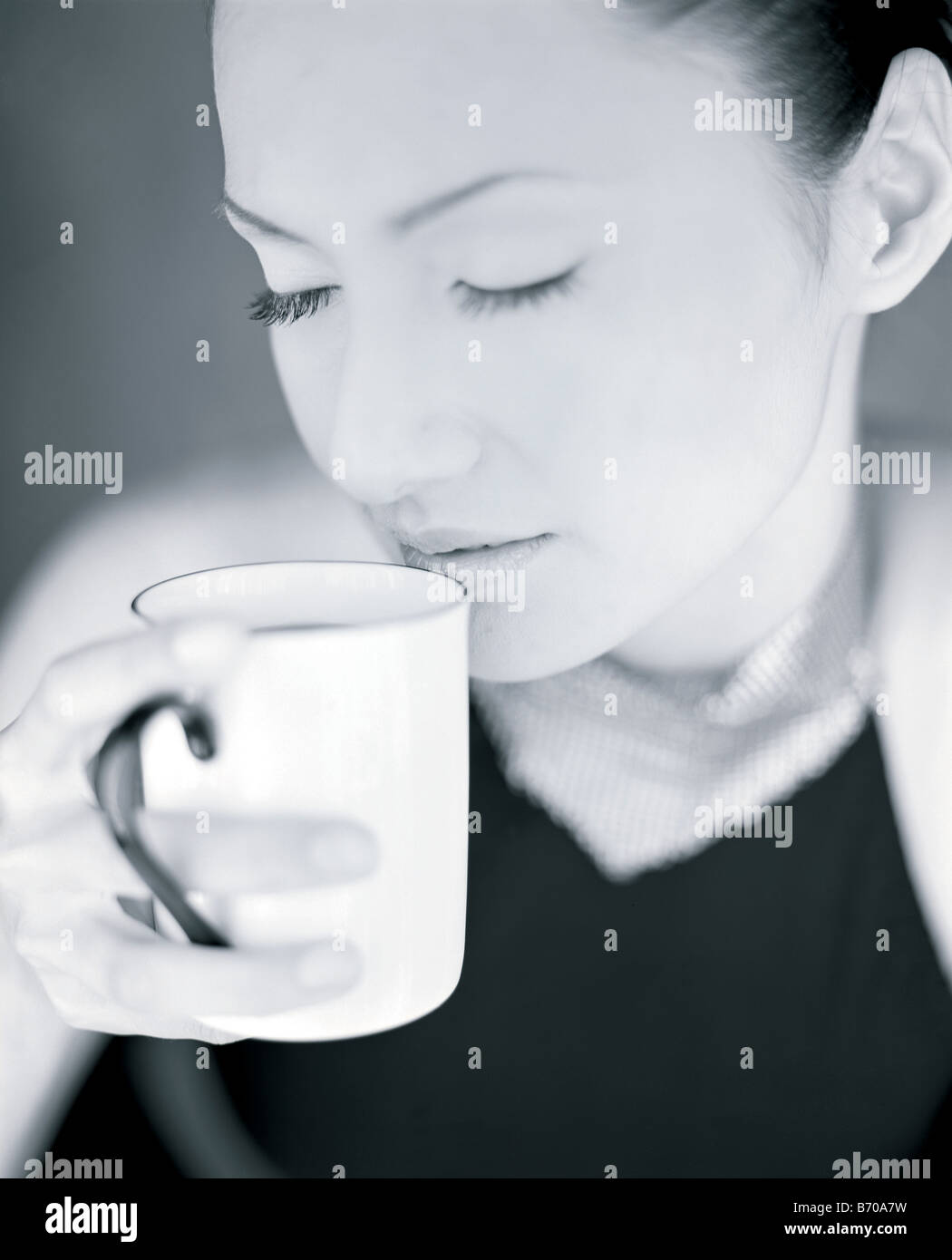 Close-up of Coffee Stock Photo - Alamy
