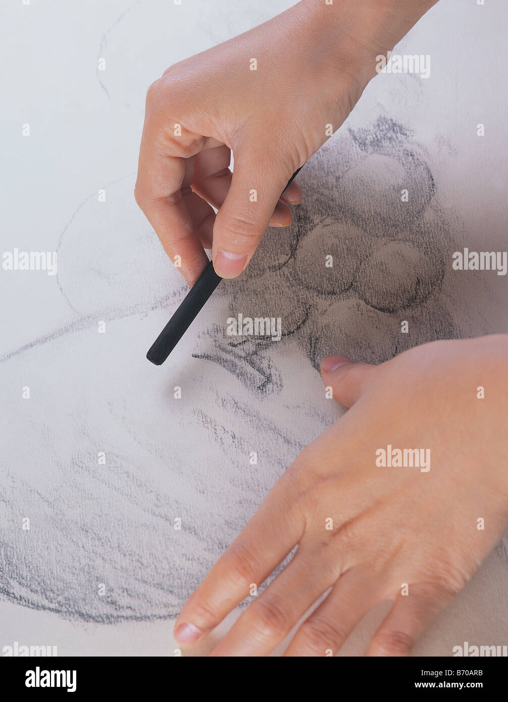 Charcoal crayon hi-res stock photography and images - Alamy