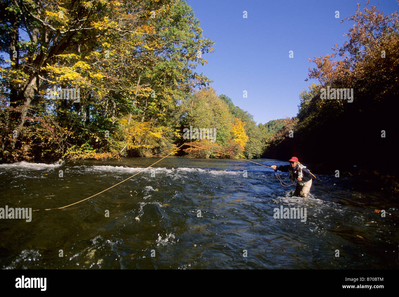 Fly fishing in pennsylvania hi-res stock photography and images - Alamy