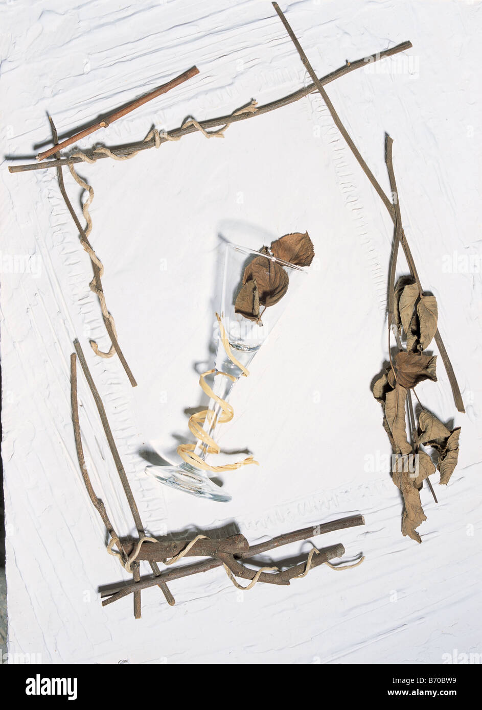 Branches form a frame Stock Photo - Alamy