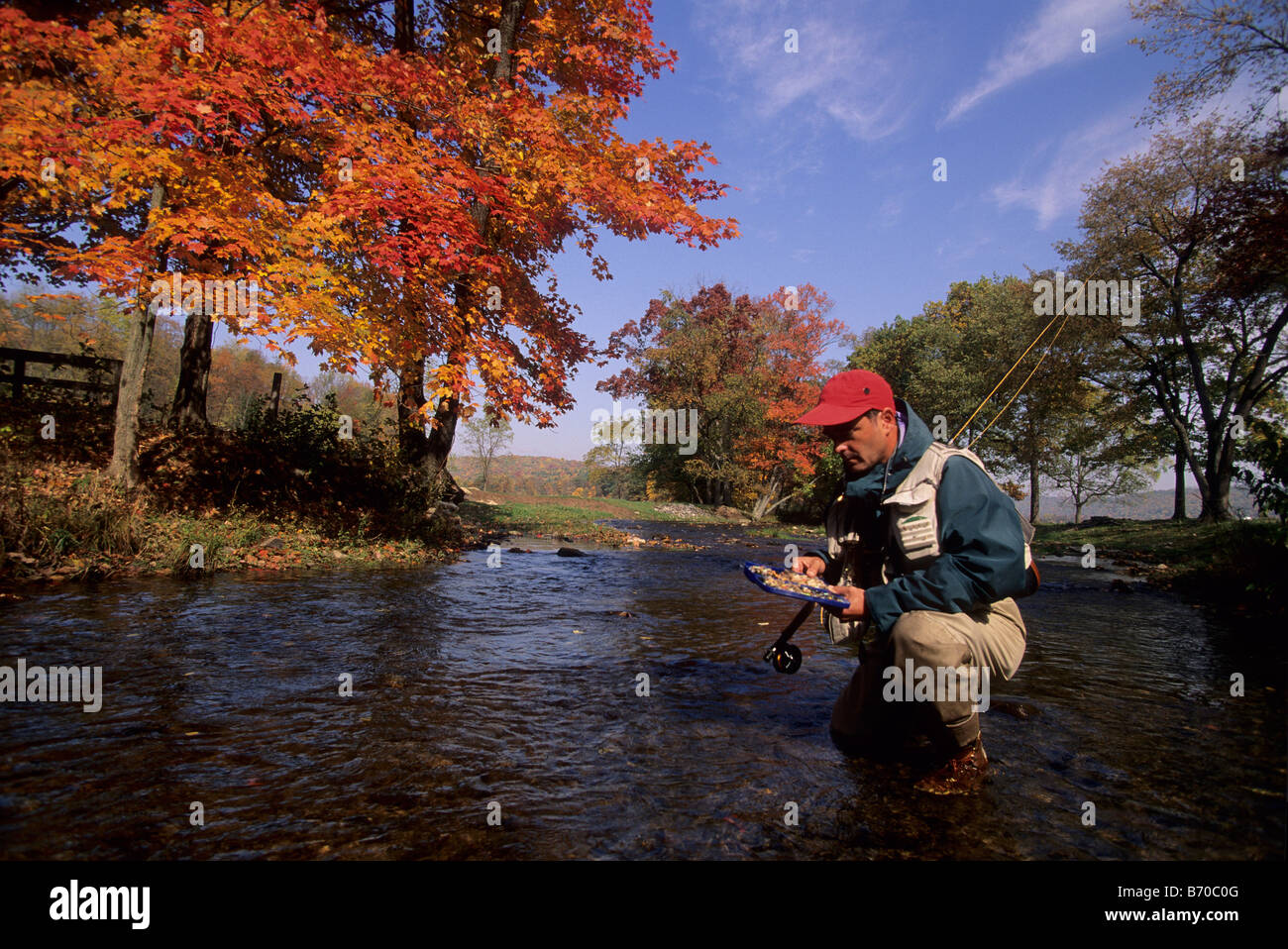 Fly fishing in pennsylvania hi-res stock photography and images - Alamy