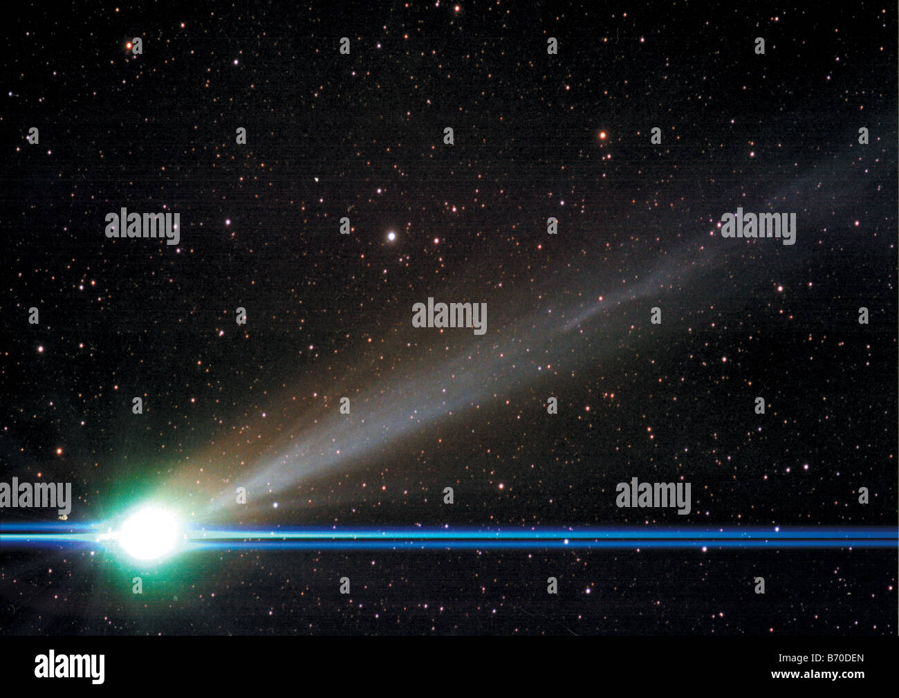 Comet west hi-res stock photography and images - Alamy