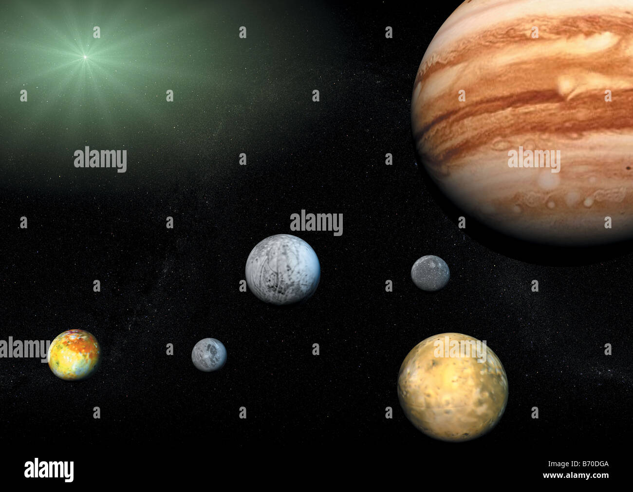 Planets in space universe hi-res stock photography and images - Alamy