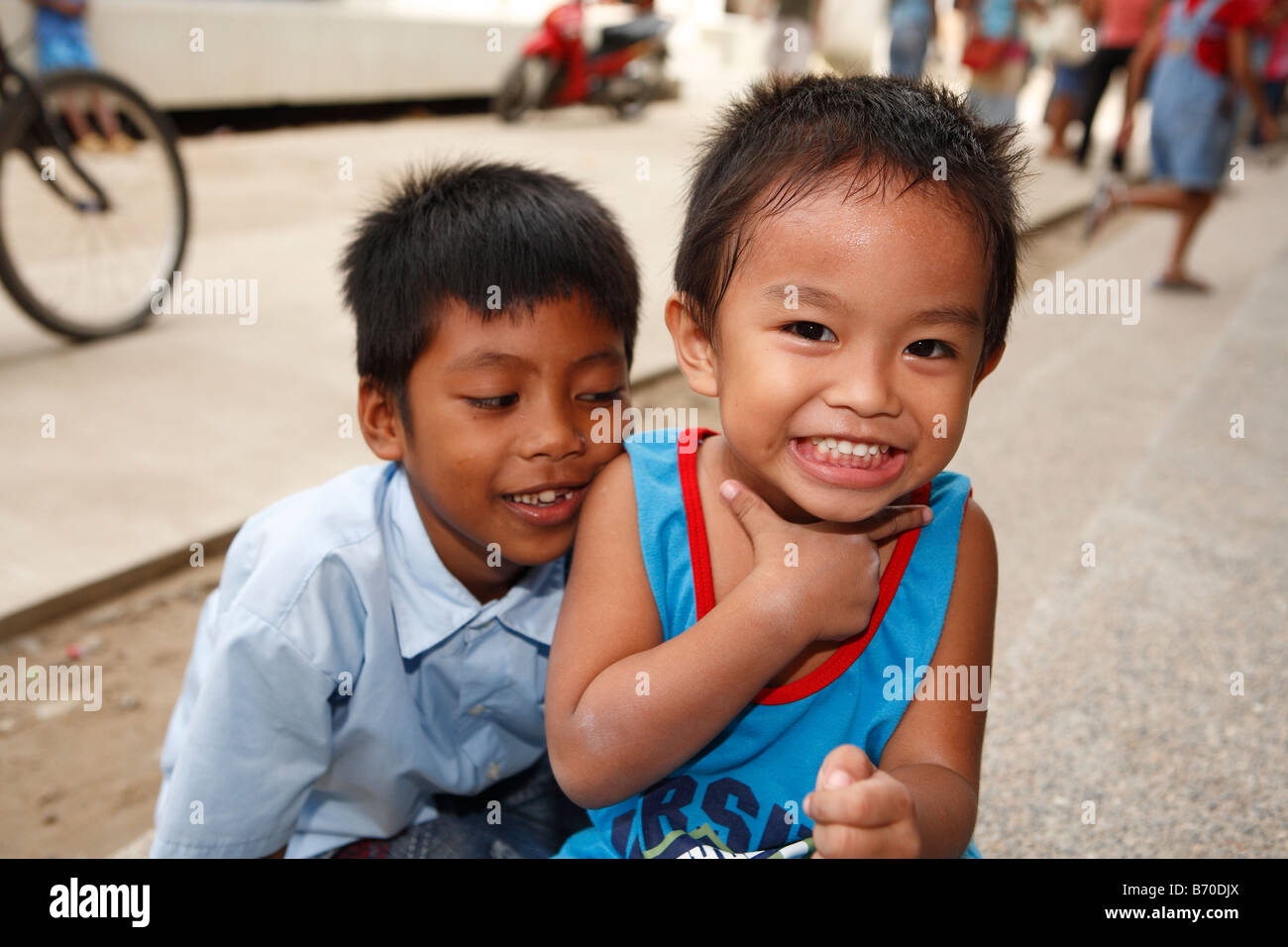 Philippine children hi-res stock photography and images - Alamy