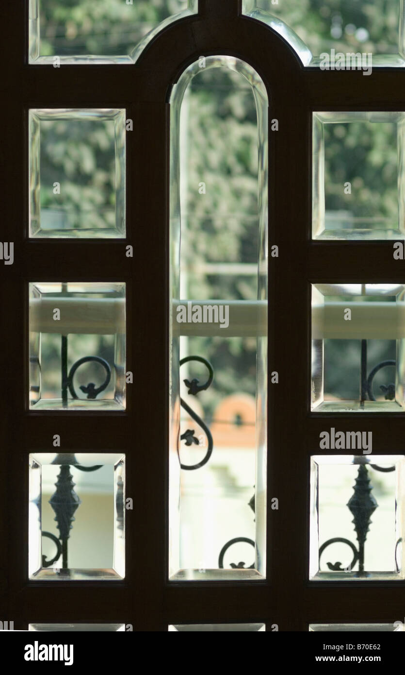 Close-up of a window frame Stock Photo - Alamy