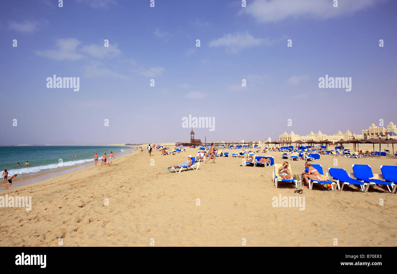 cape verde islands boa vista praia de chaves Stock Photo - Alamy