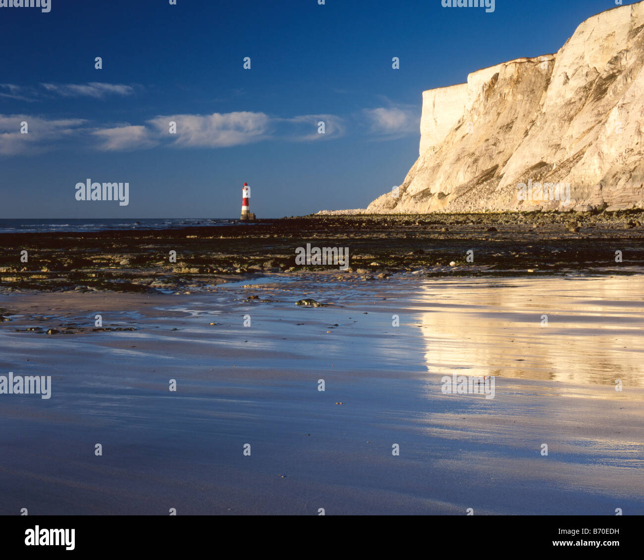 Early Morning at Beachy Head, E Sussex, UK Stock Photo - Alamy