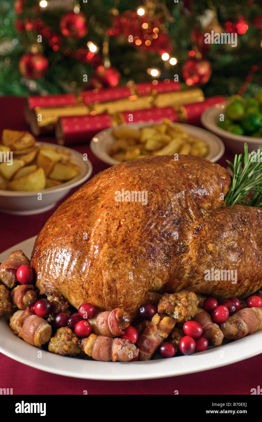 Traditional british christmas dinner hi-res stock photography and ...