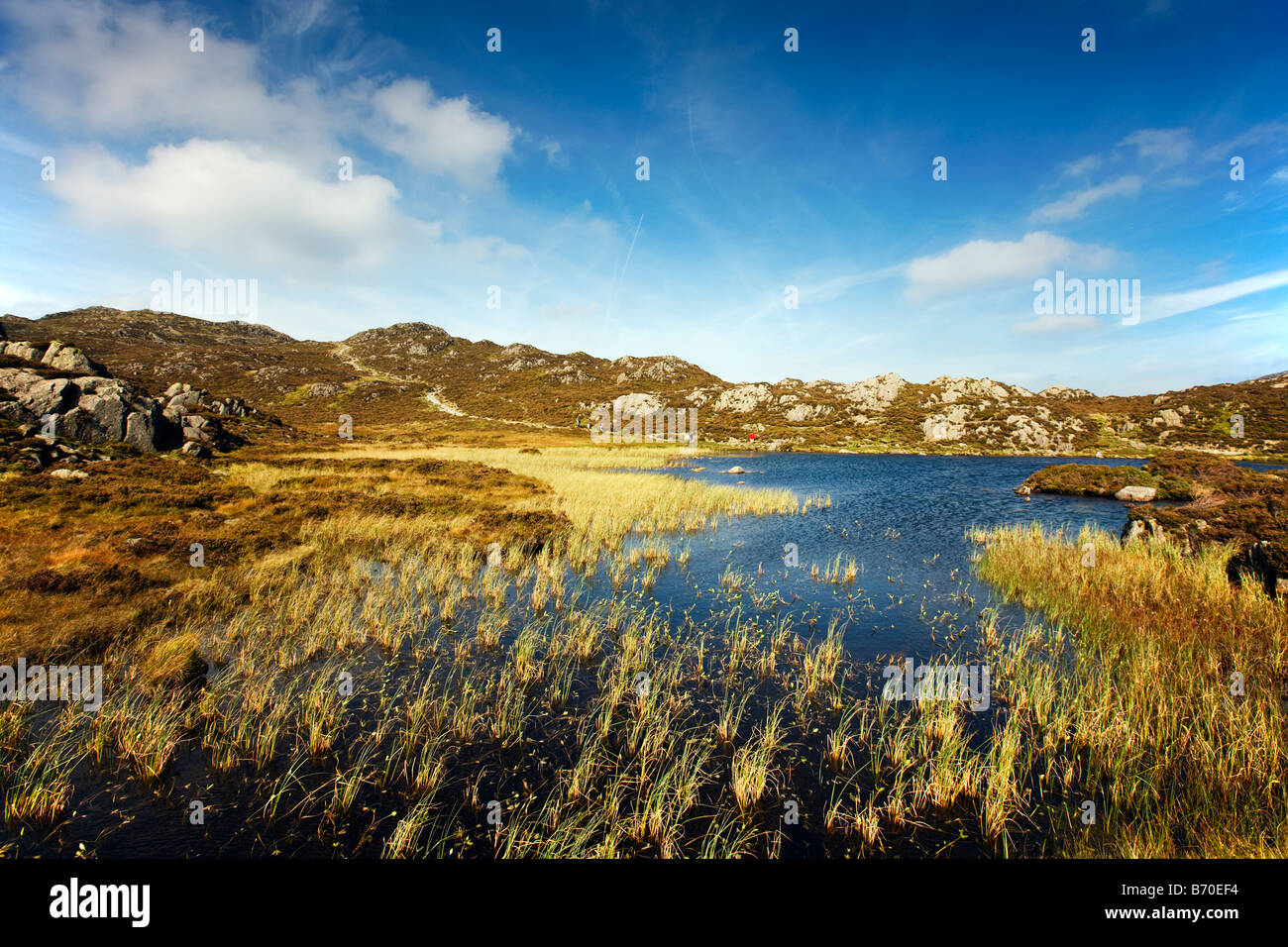 Innominate tarn on haystacks summit hi-res stock photography and images ...