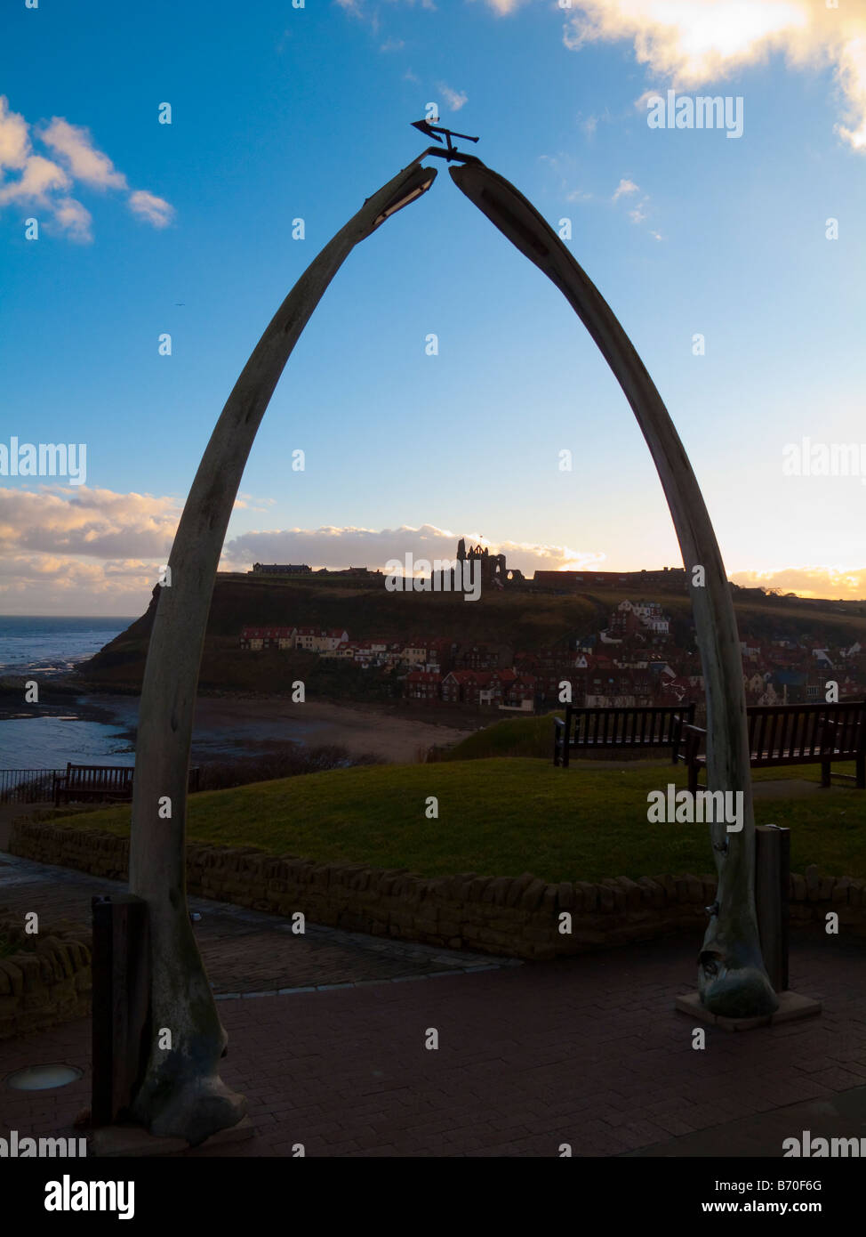 Whitby whale bones hi-res stock photography and images - Alamy