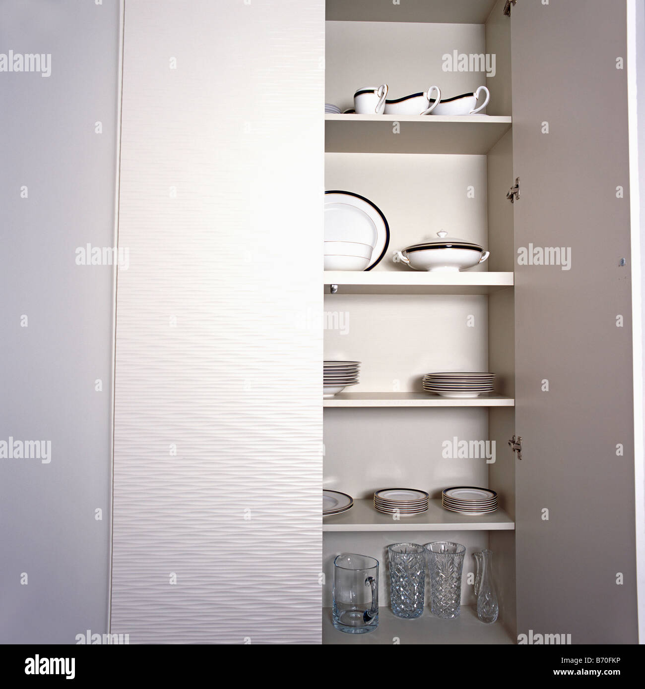Crockery shelving shelf storage hi-res stock photography and images - Alamy