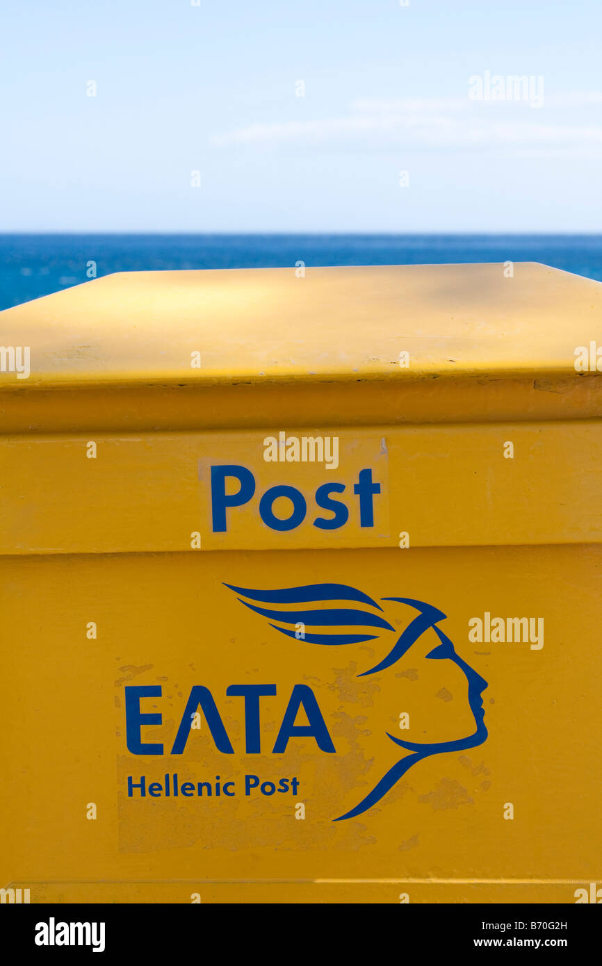 Greek post box hi-res stock photography and images - Alamy