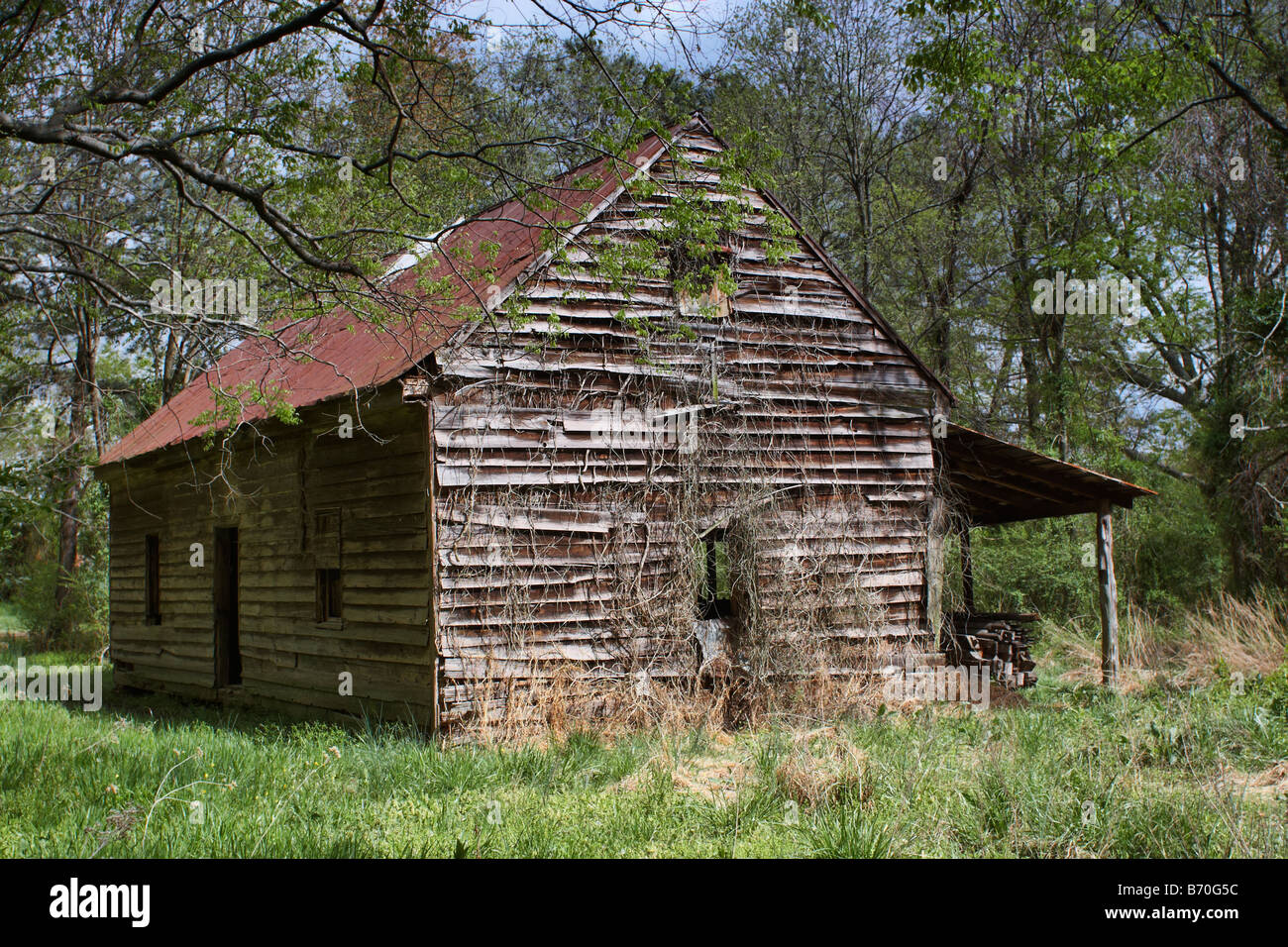 The only remaining slave house at Shirley Plantation Charles City Stock ...