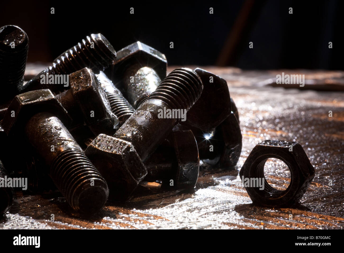 Nut and bolt hi-res stock photography and images - Alamy