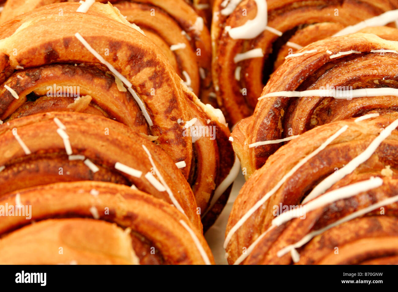 Danish Pastry Stall Stock Photo - Alamy