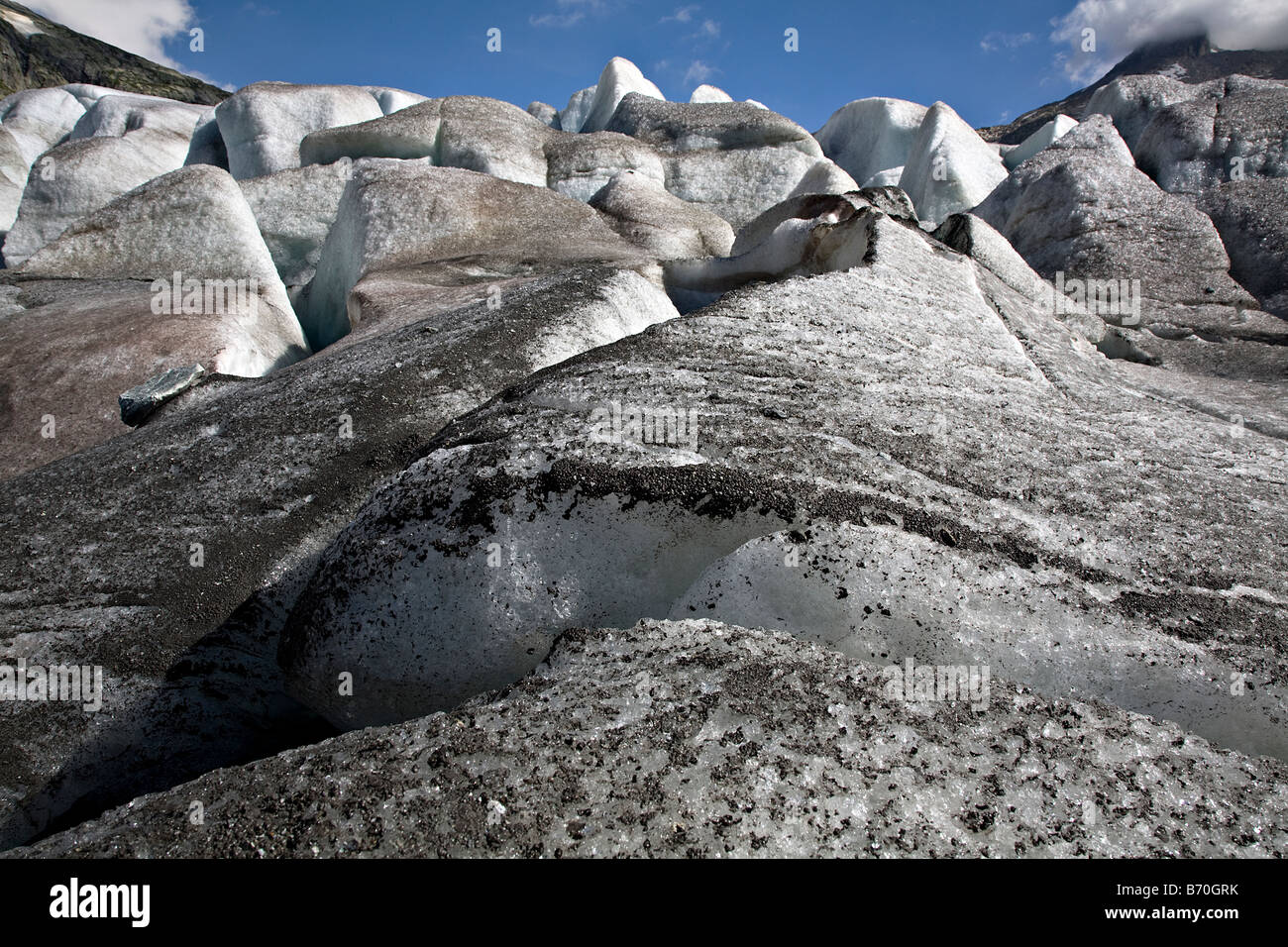 Rhonegletscher hi-res stock photography and images - Alamy