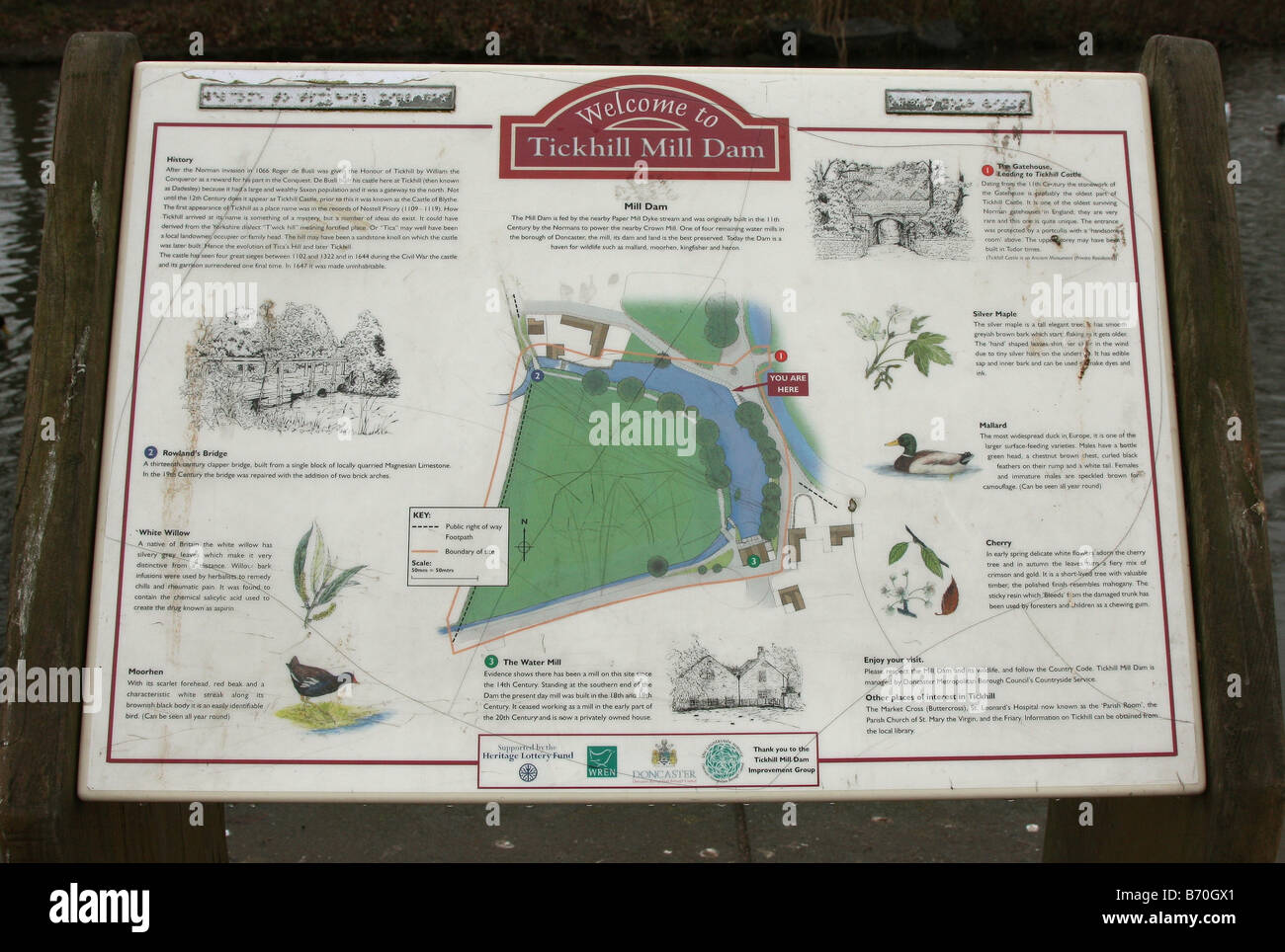 Map of doncaster hi-res stock photography and images - Alamy