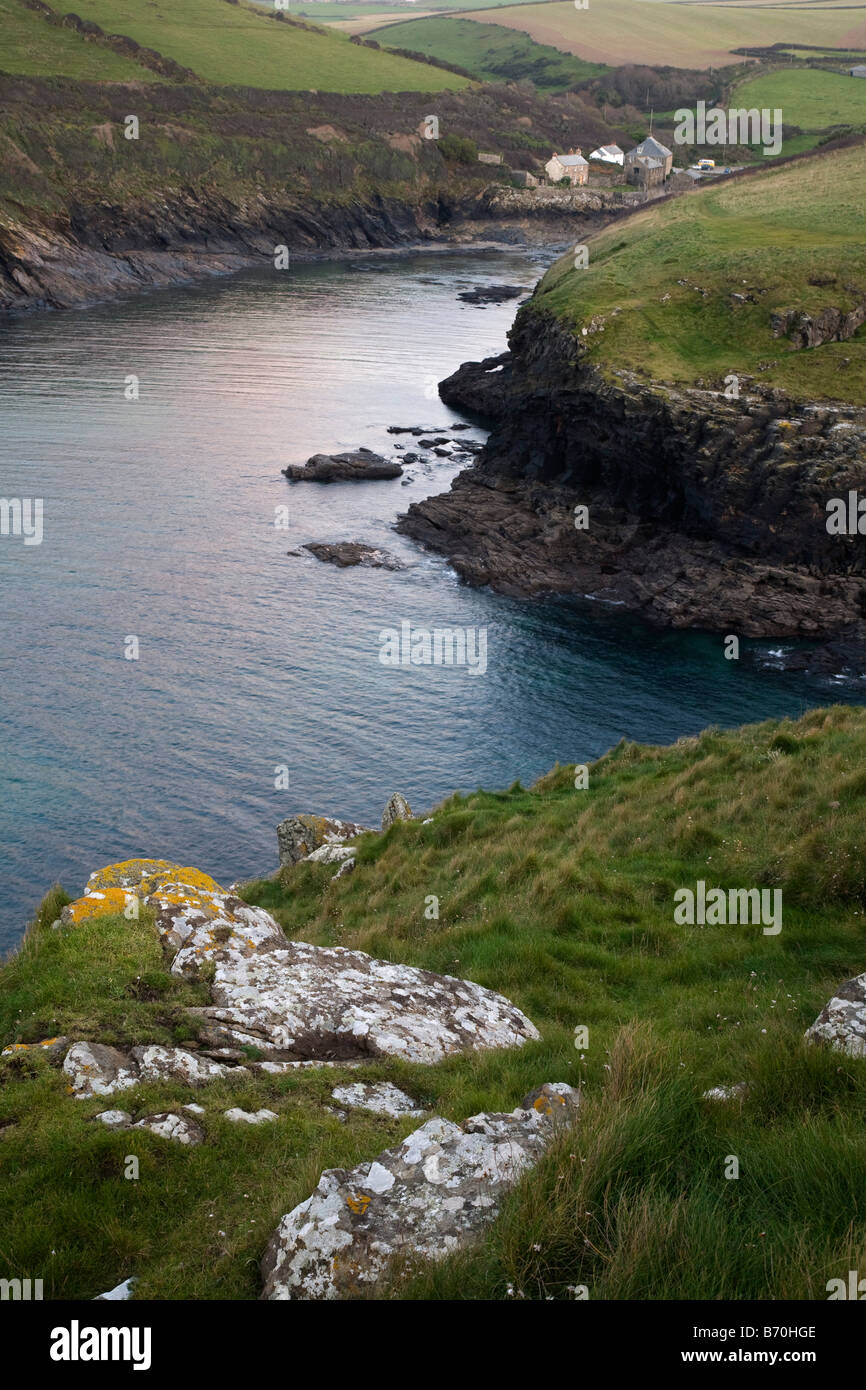 port quin cornwall Stock Photo - Alamy