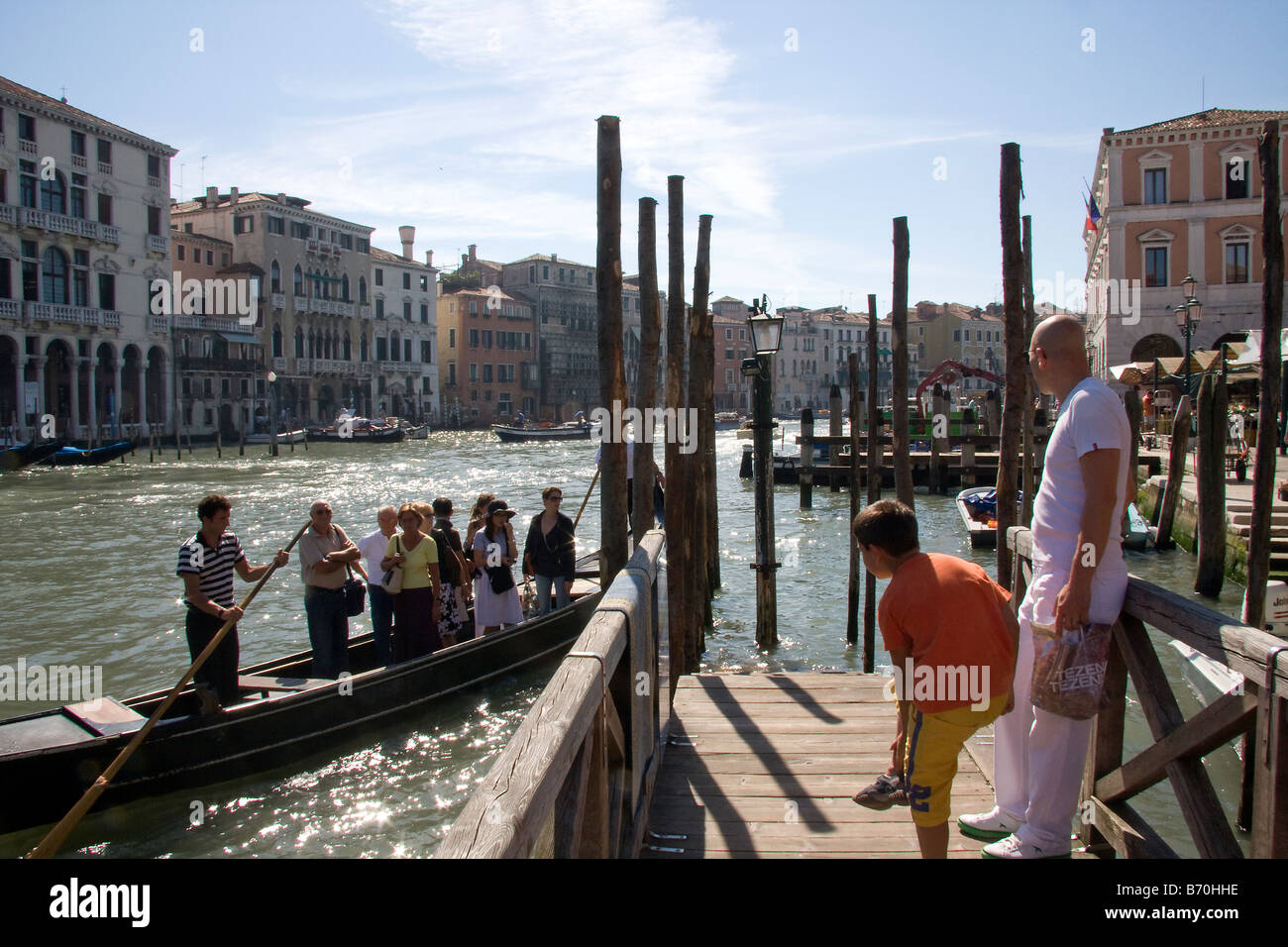Traghetto, venice hi-res stock photography and images - Alamy