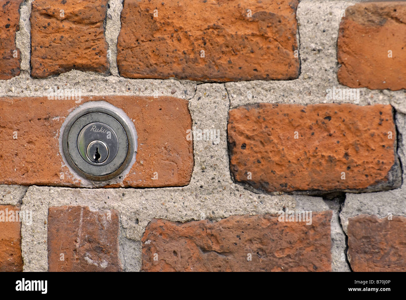 Brick lock hi-res stock photography and images - Alamy