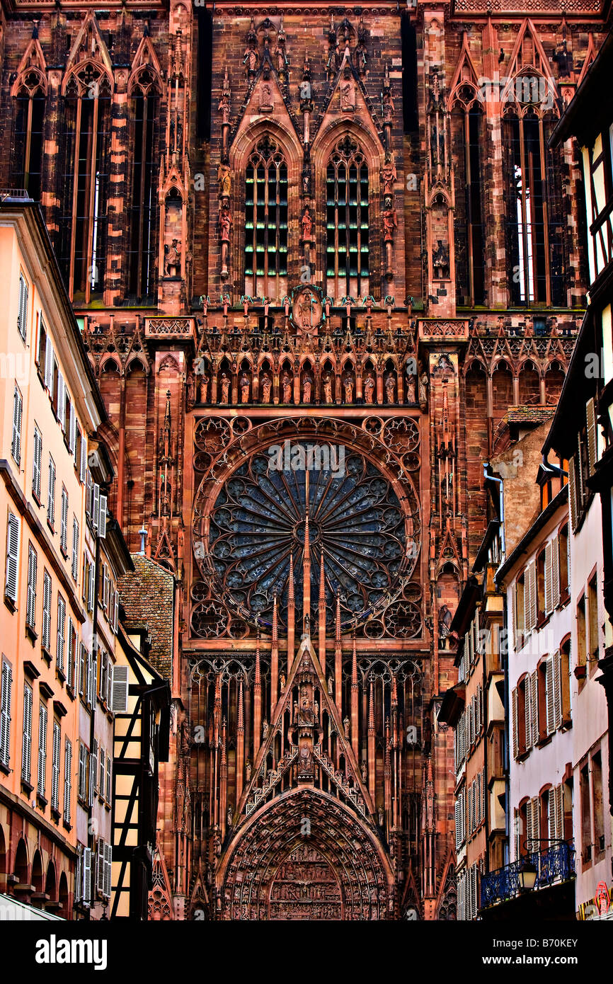 Cathedral of Strassburg, Strassbourg, France, Alsace Europe Stock Photo ...