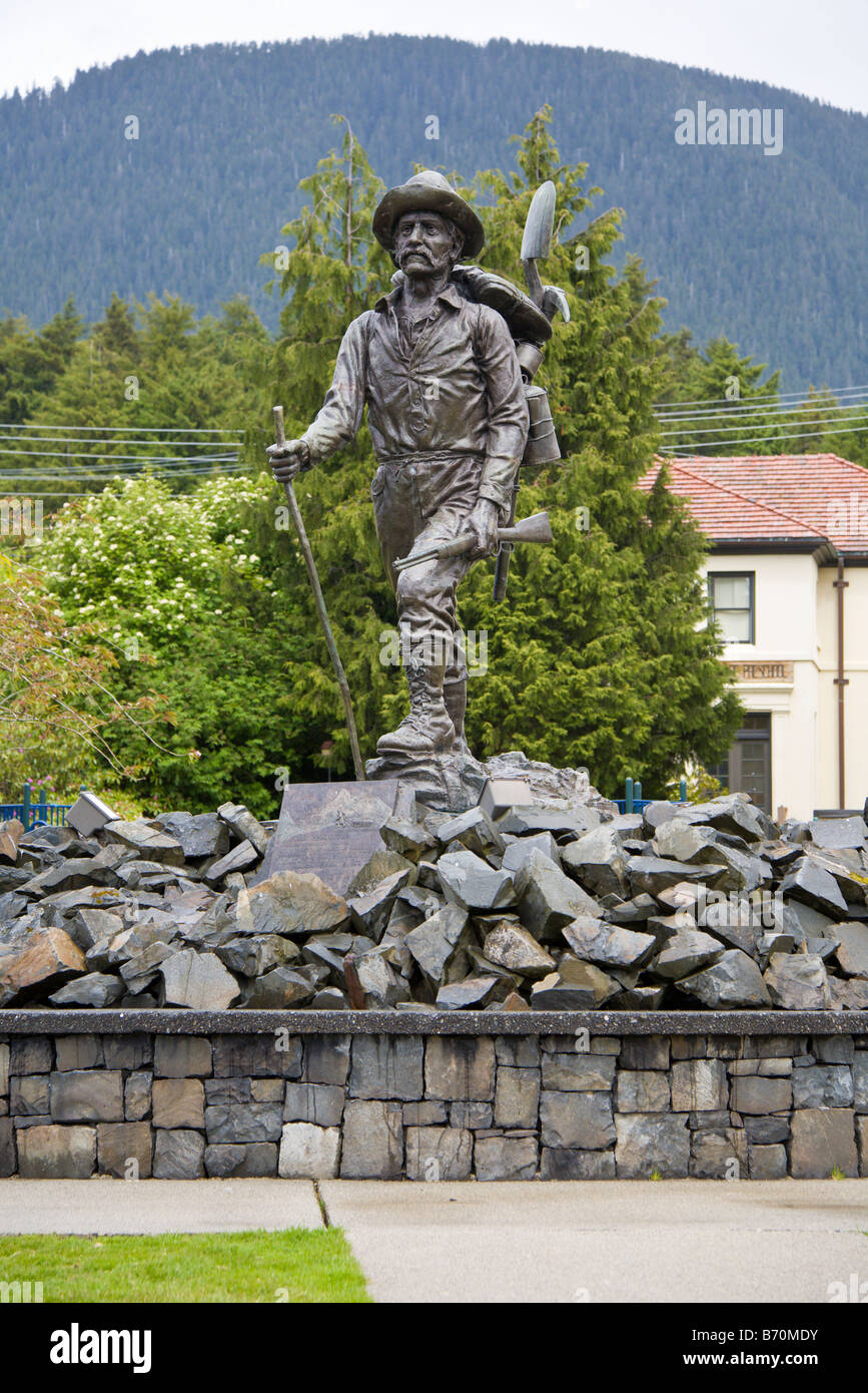 Prospector statue sitka alaska hi-res stock photography and images - Alamy