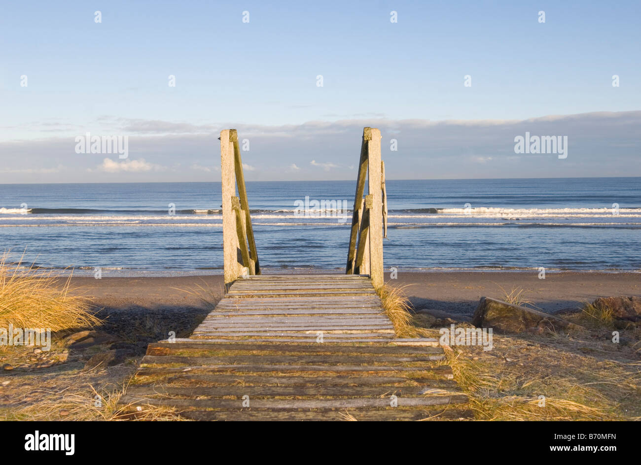 Wooden steps into sea hi-res stock photography and images - Alamy